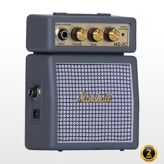 Mini Amplificador Marshall MS2C - serenata