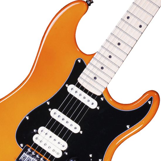 Guitarra Stratocaster Michael Rocker GMS250 AM Amber - serenata