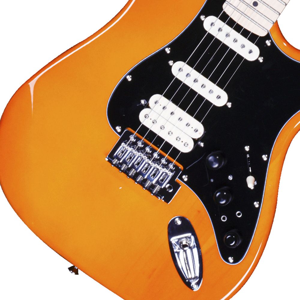 Guitarra Stratocaster Michael Rocker GMS250 AM Amber - serenata