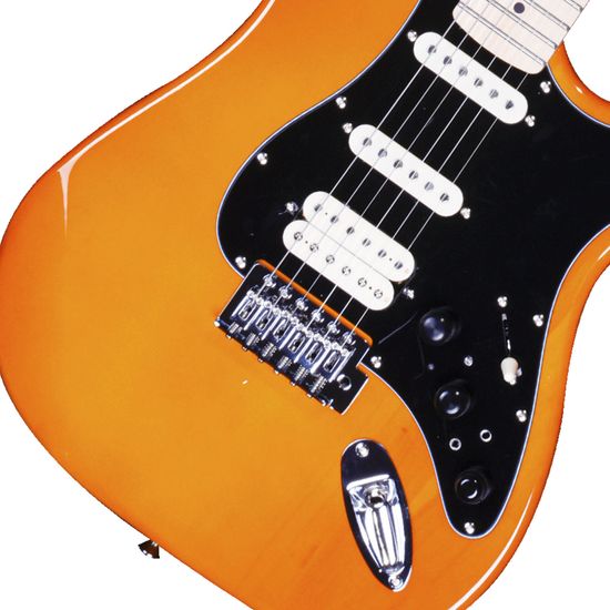 Guitarra Stratocaster Michael Rocker GMS250 AM Amber - serenata