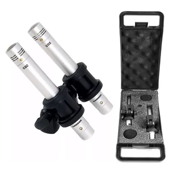 Microfone Samson C02 Condensador - serenata